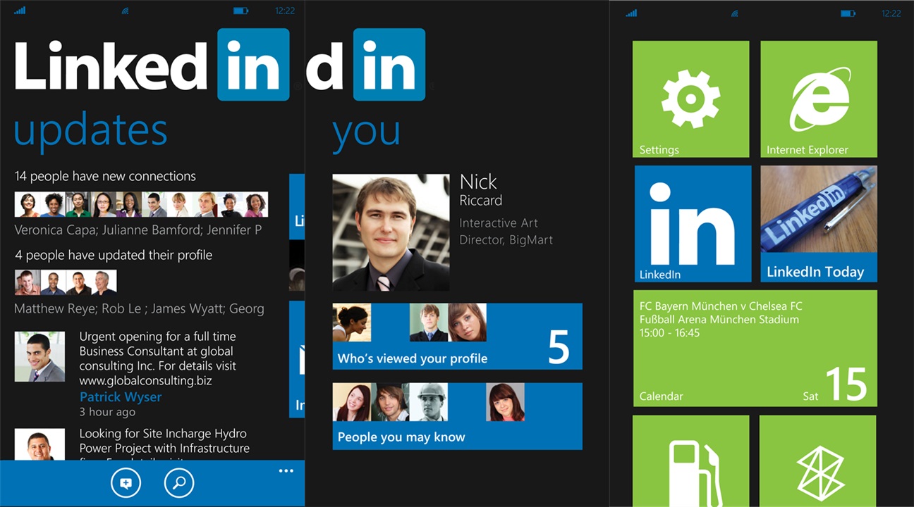 Llega la aplicación oficial de LinkedIn para Windows Phone