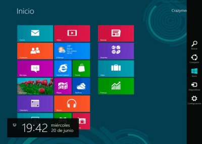 ¿Qué son los Charms o Charm Bar de Windows 8?