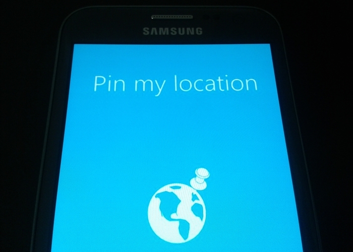 Pin my location para Windows Phone