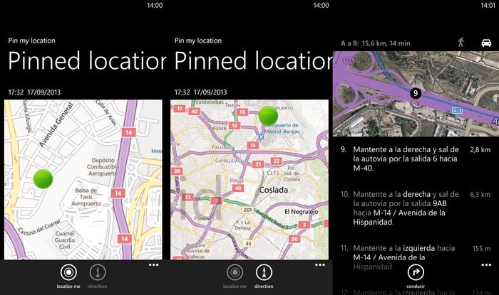 Pin my location para Windows Phone