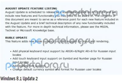 El Update 2 de Windows 8.1 saldrá en agosto