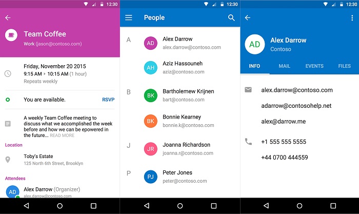 Microsoft fusionará las aplicaciones de Outlook y Sunrise para Android ...