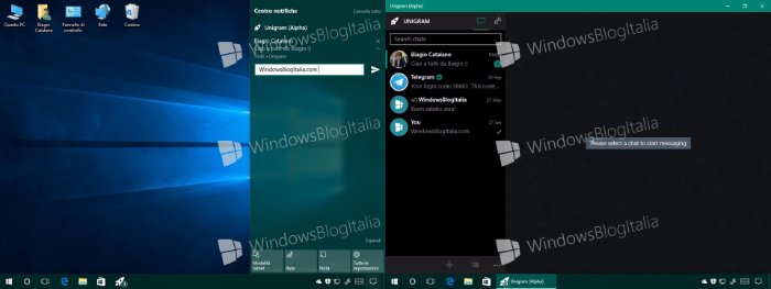 Unigram, el cliente no oficial de Telegram ya funciona en PC y tabletas ...