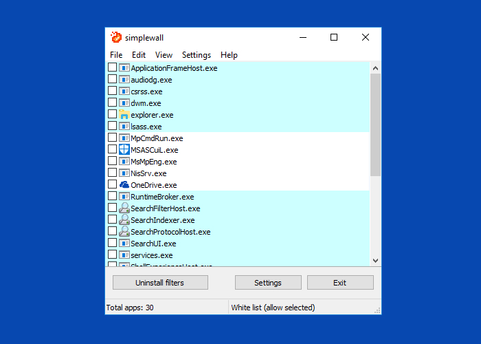 ¿Problemas para configurar el Firewall de Windows? Simplewall te ayuda